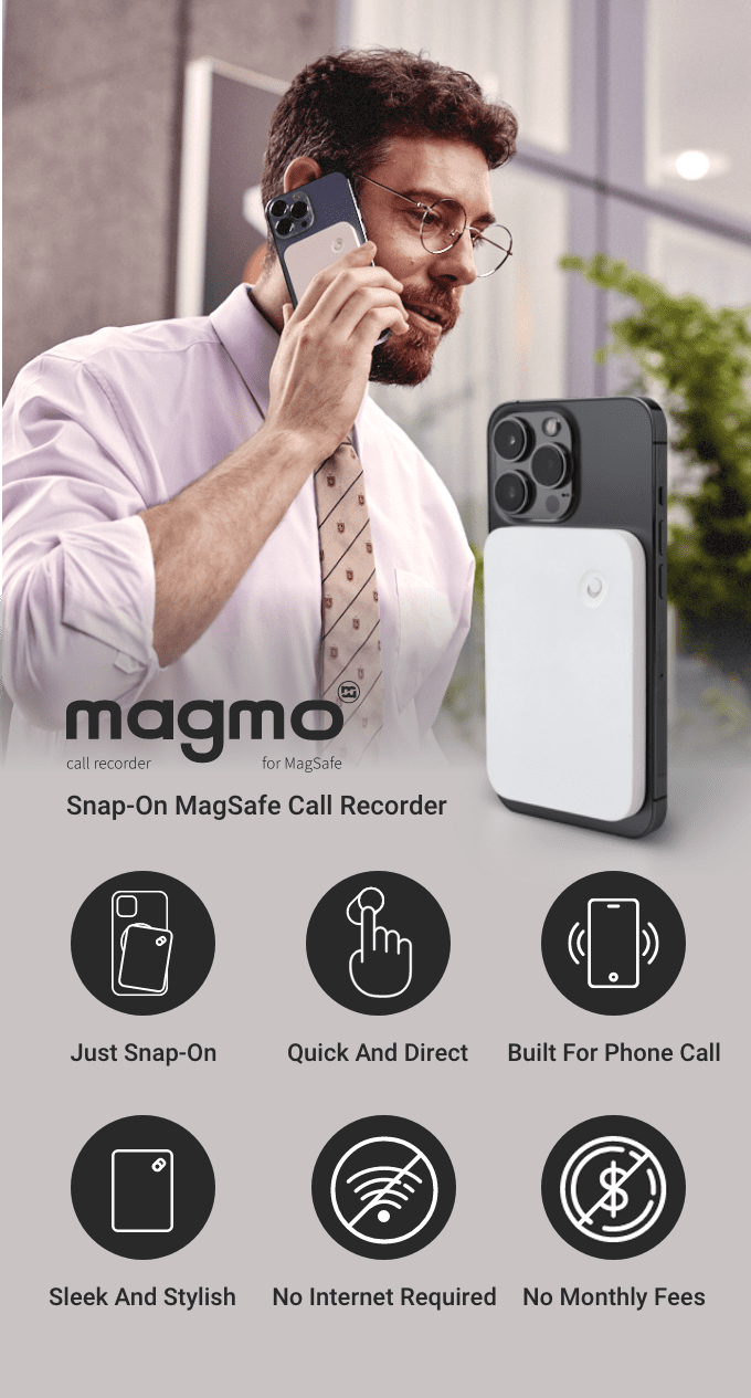 Magmo voice recorder for magsafe – Naya Gadget